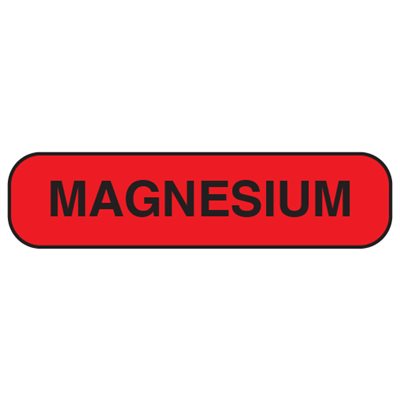 Label: Magnesium