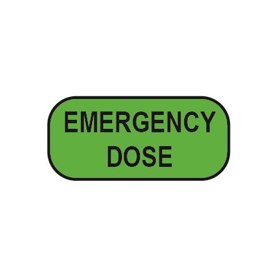 Label: Emergency Dose