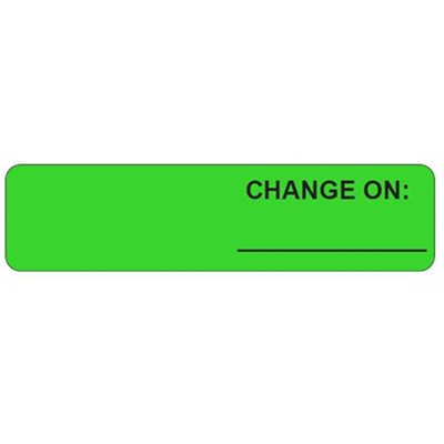 Label: Change On: