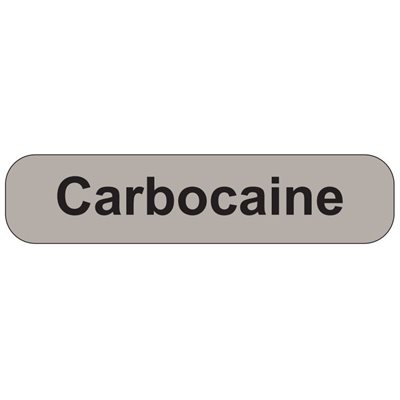 Label: Carbocaine