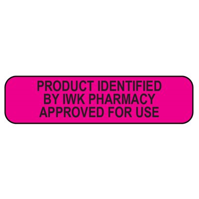 Label: Product identified...