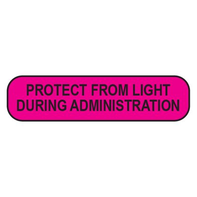 LABEL: Protect from light...