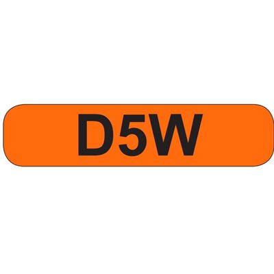Label: D5W