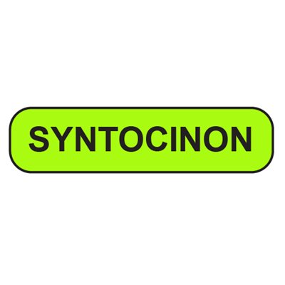 LABEL: Syntocinon