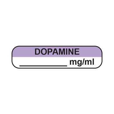 Label: Dopamine mg / mL