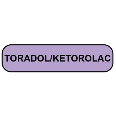 Label: Toradol / Ketorolac