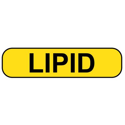Label: Lipid