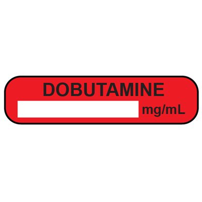 Label: Dobutamine mg / ml