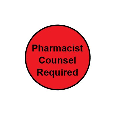 Label: Pharmacist Counsel Required