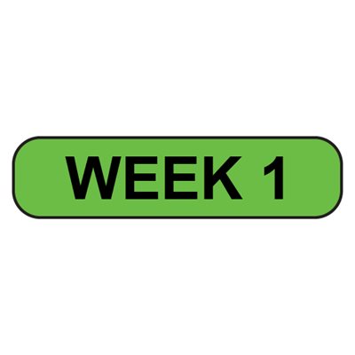 Label: Week 1