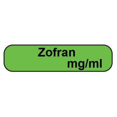 Label: Zofran mg / ml