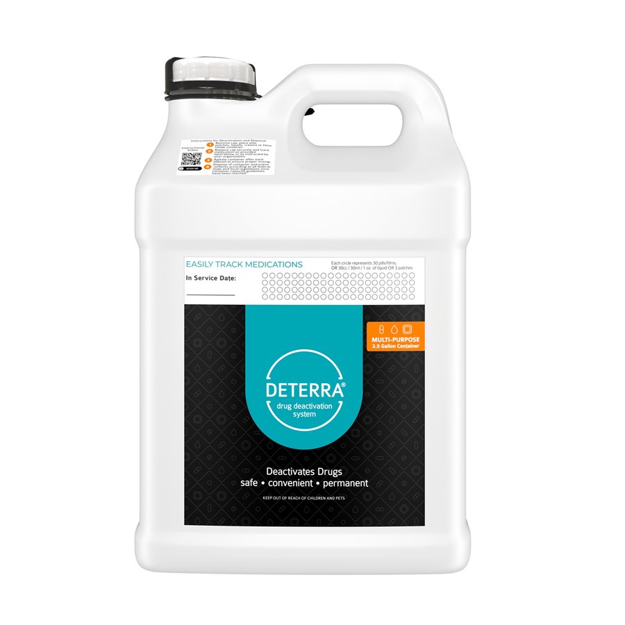 Deterra® Drug Disposal, 2.5-Gallon