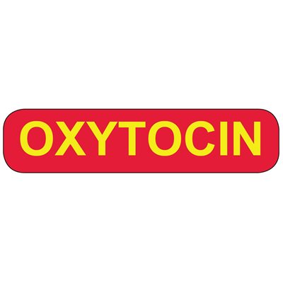 Label: “OXYTOCIN”