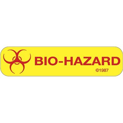 Label "Bio-Hazard"