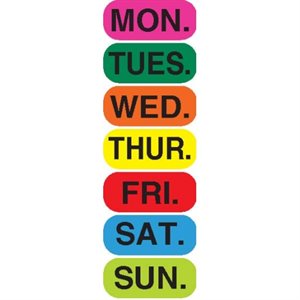 Weekday Labels