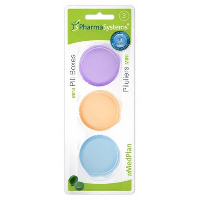 Mini Pill Pods, Three Pack