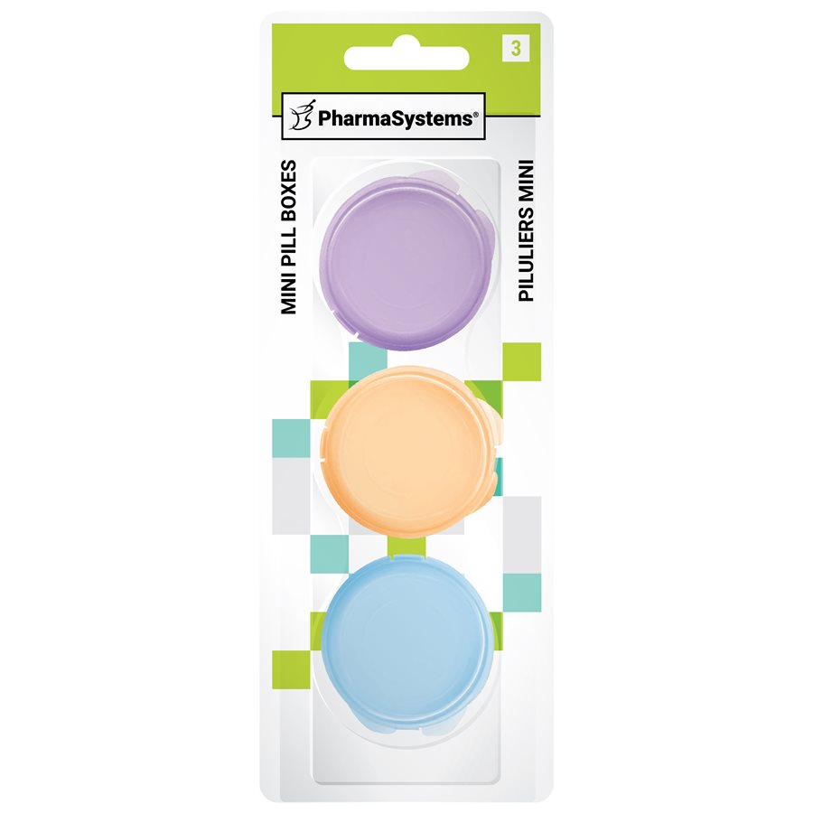 Mini Pill Pods, Three Pack