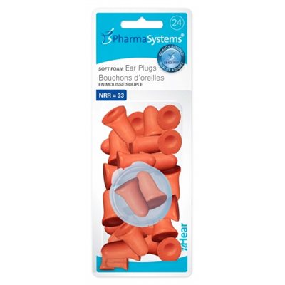 Bell-Shaped Foam Ear Plugs