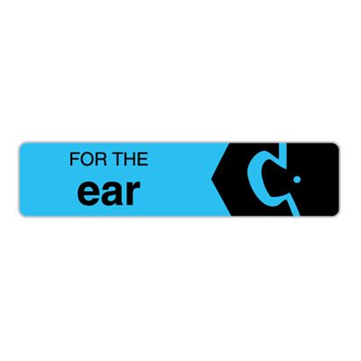 Label "For the EAR"