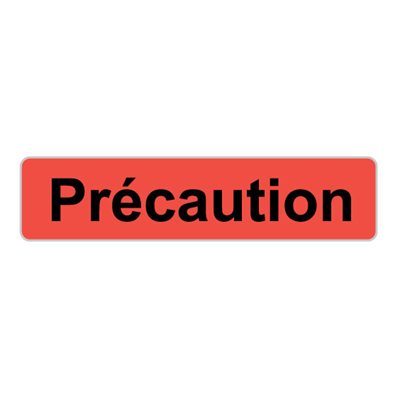 Label "Précaution"