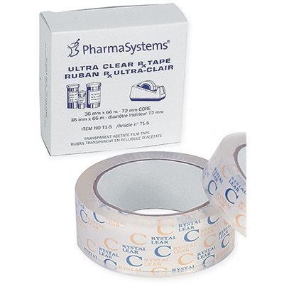 Rx Tape, 3" Core, 1.5" x 72 yards